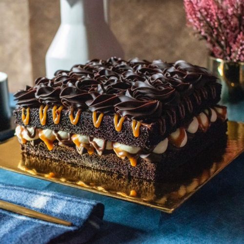 Heaven Chocolate Cake Double Deck - Mamasab World
